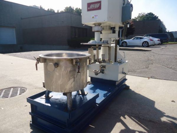 JAYGO 10 GAL. SS DUAL SHAFT MIXER, XP VARI - Wohl Associates