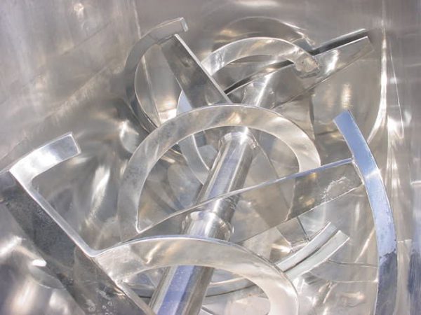 120 CU.FT. AMERICAN PROCESS SYSTEMS STAINLESS STEEL DOUBLE RIBBON ...