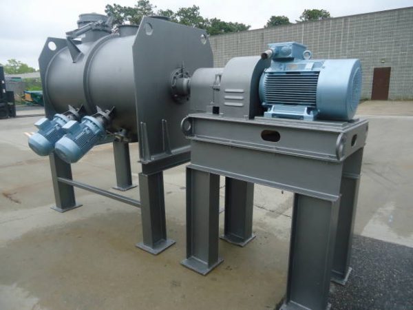LODIGE/LITTLEFORD FKM-1600D STAINLESS STEEL PLOW MIXER WITH CHOPPERS ...