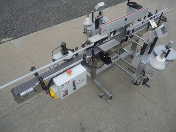 QUADREL "MODULINE"" FRONT & BACK AUTOMATIC LABELER, MANUFACTURED IN ...