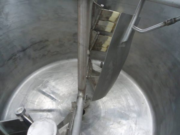 300 GALLON CREPACO STAINLESS STEEL SCRAPER AGITATED VESSEL, 75 PSI ...