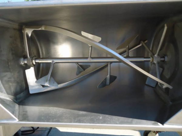 LPS 100 LB. Stainless Steel Double Acting Mixer - Wohl Associates