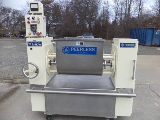 Peerless 300 Lb. Stainless Steel Double Sigma Arm Mixer - Wohl Associates