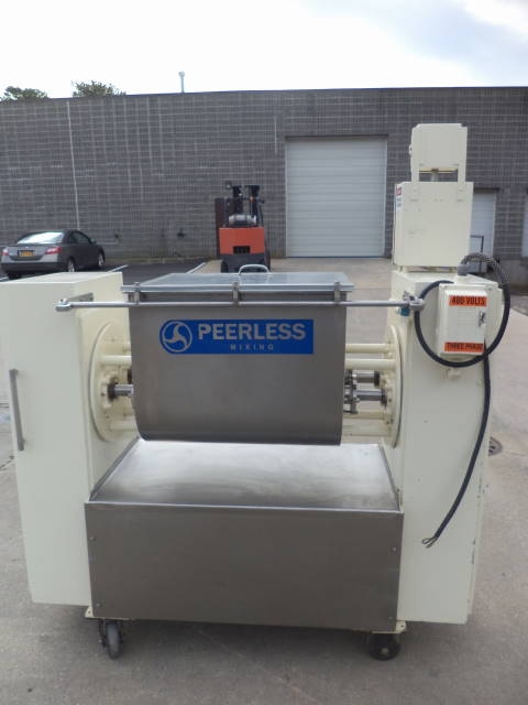Peerless 300 Lb. Stainless Steel Double Sigma Arm Mixer - Wohl Associates
