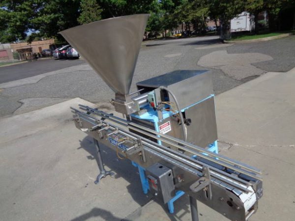 Simplex Twin Head Automatic Piston Filler With Indexing Conveyor - Wohl ...