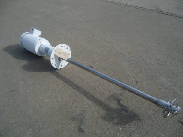 Admix “Rotosolver” 10 HP Mixer, 48 In. Long Stainless Shaft/Head
