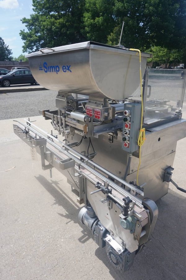 Simplex Four Head Automatic Piston Filler - Wohl Associates