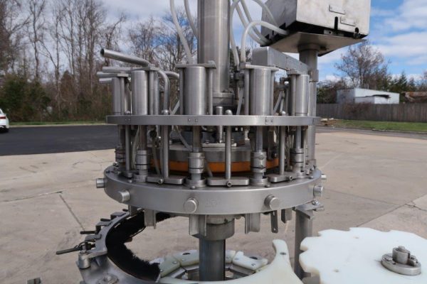 Pacific 12 Head Rotary Positive Displacement Filling Machine, Food Use ...