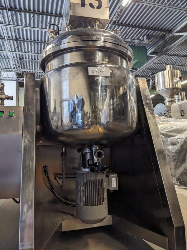 200 Liter SS Jacketed Triple Motion Scraper Kettle/Reactor - Wohl ...