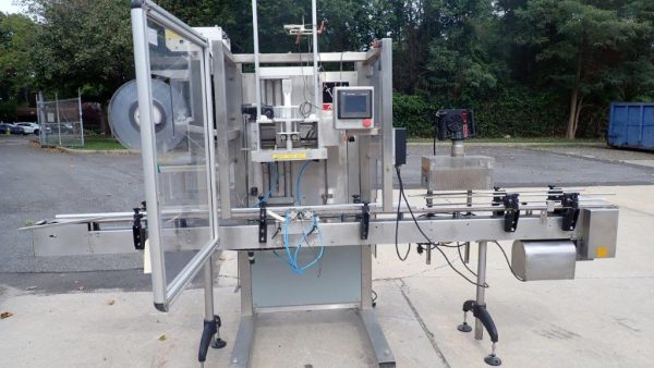 Aesus “Delta” High-Speed Neck Bander with Shrink Tunnel - Wohl Associates