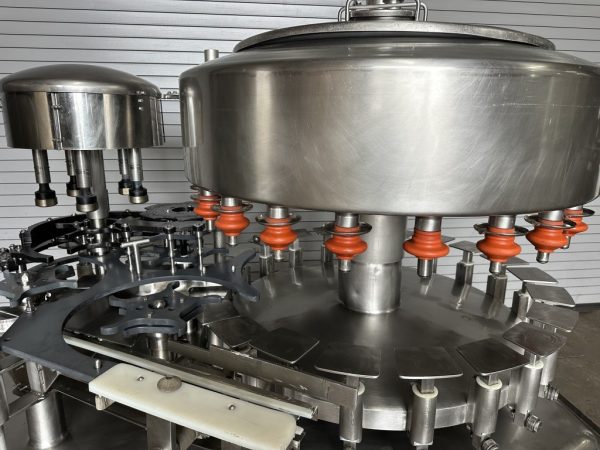 Federal 21 Valve Rotary Gallon Bottle Filler with 5 Head Screw Capper ...