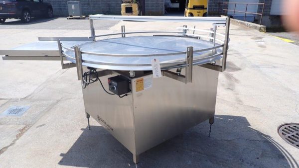 60 In. Diameter Globaltek Rotary Unscrambling/Accumulating Table - Wohl ...