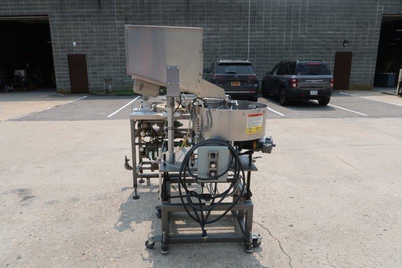 Terco Air Operated Chuck Capper, with Cap Feeder - Wohl Associates