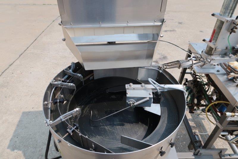 Terco Air Operated Chuck Capper, with Cap Feeder - Wohl Associates
