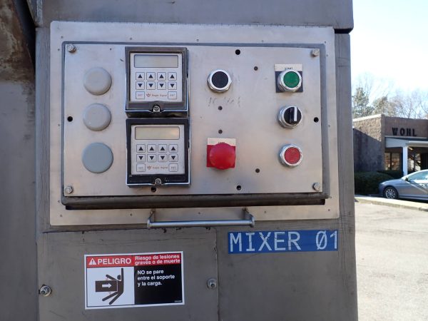 Peerless 300 Lb. SS Double Sigma Arm Mixer, 30 HP - Wohl Associates