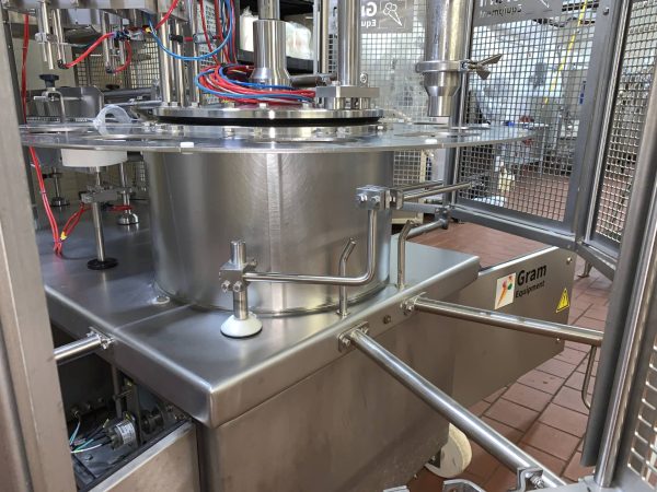 Gram Equipment Ten Station Rotary Ice Cream Filling Machine - Wohl ...