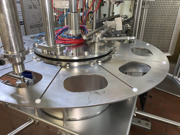 Gram Equipment Ten Station Rotary Ice Cream Filling Machine - Wohl ...