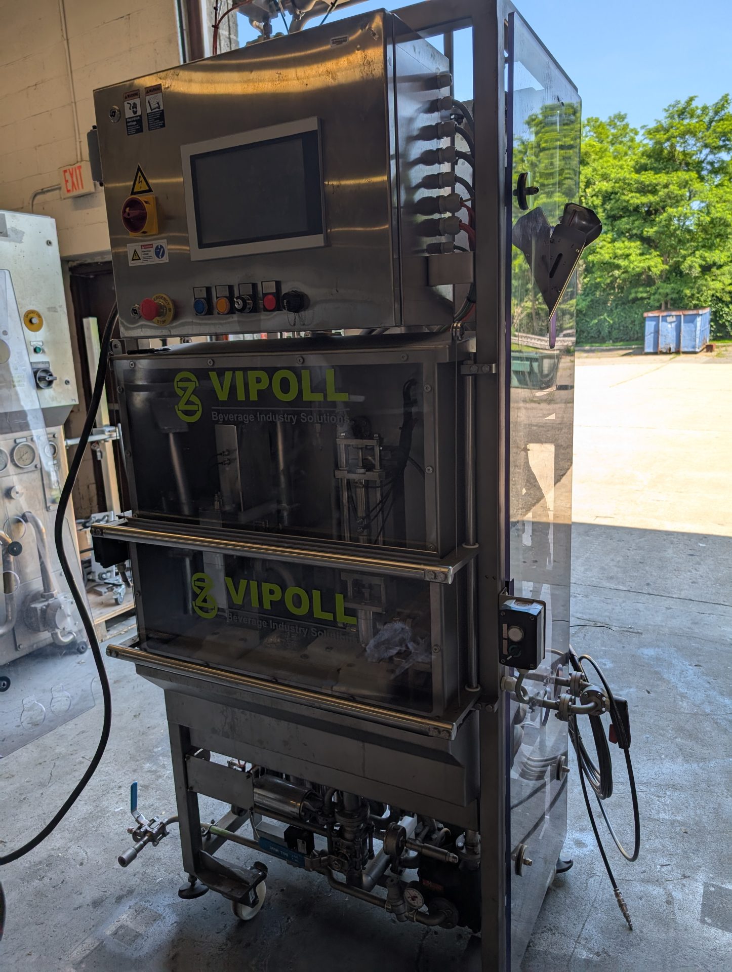 Vipoll Visitron Beverage Filling Machine - Wohl Associates